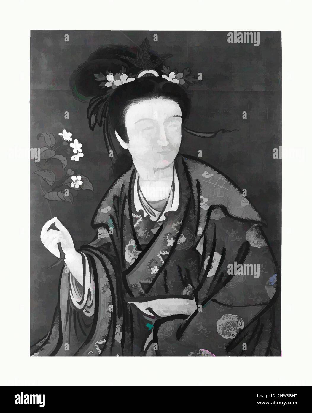 Art inspired by Portrait of a Woman, Edo period (1615–1868), 19th ...