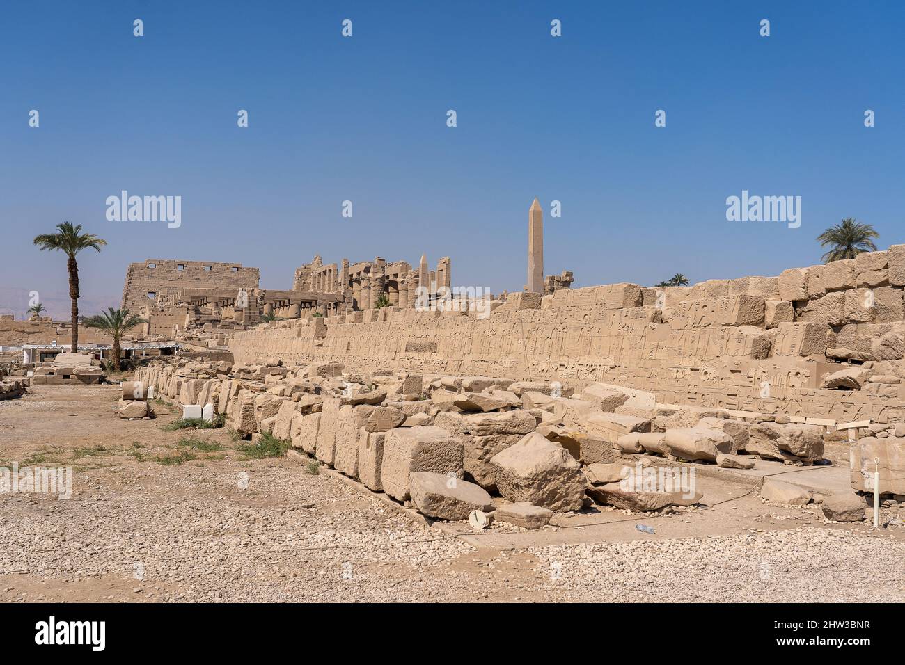 The Karnak Temple Complex, commonly known as Karnak, comprises a vast ...