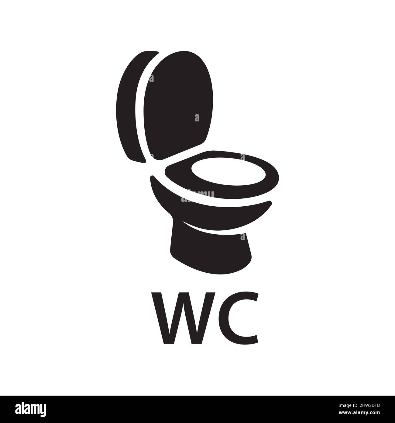 Vector pictogram, public toilet logo Stock Vector Image & Art - Alamy