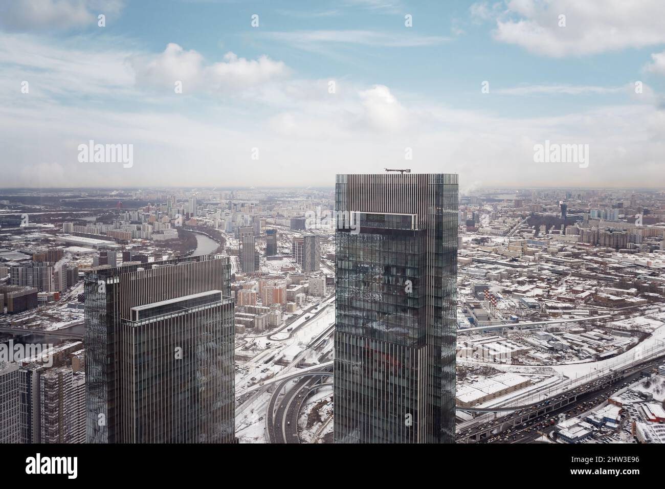 Moscow overview hi-res stock photography and images - Alamy