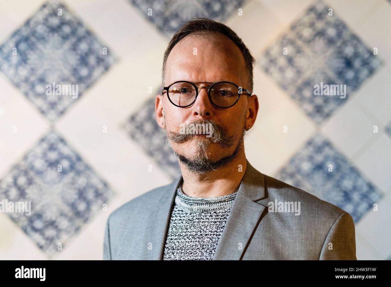 Berlin, Germany. 03rd Mar, 2022. Dietmar Dath, author of the book ...