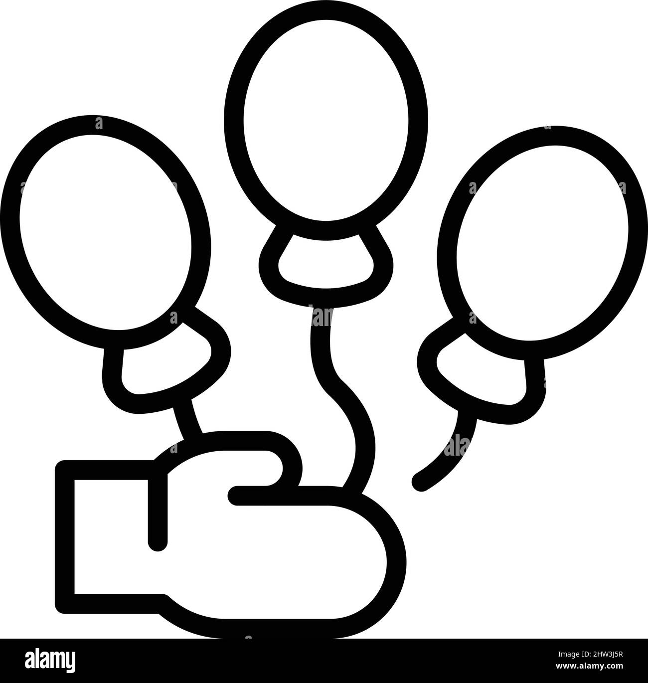 Balloons Charity Icon Outline Vector Donate Event Community Help balloons-charity-icon-outline-vector-donate-event-community-help