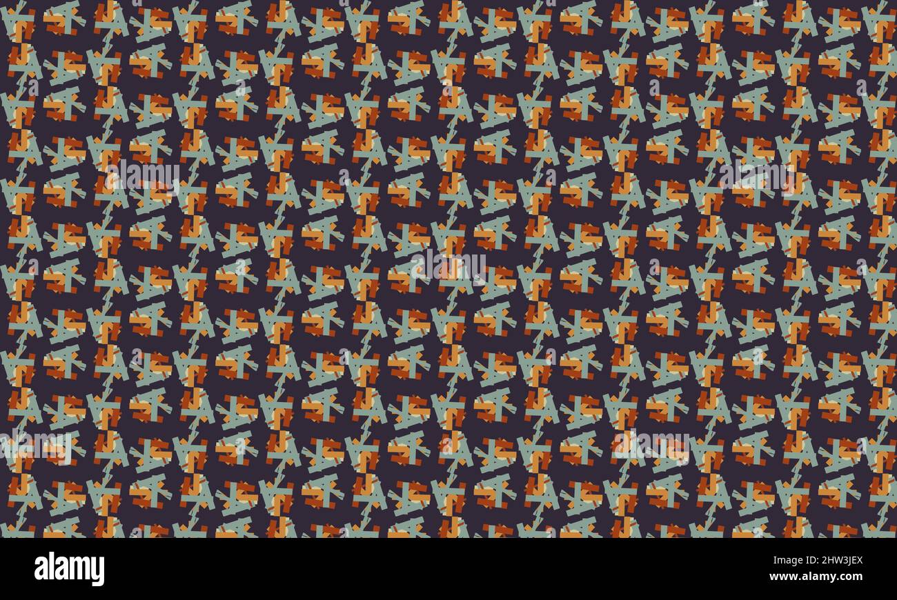 Seamless repeatable geometric pattern complex shapes with the texture ...