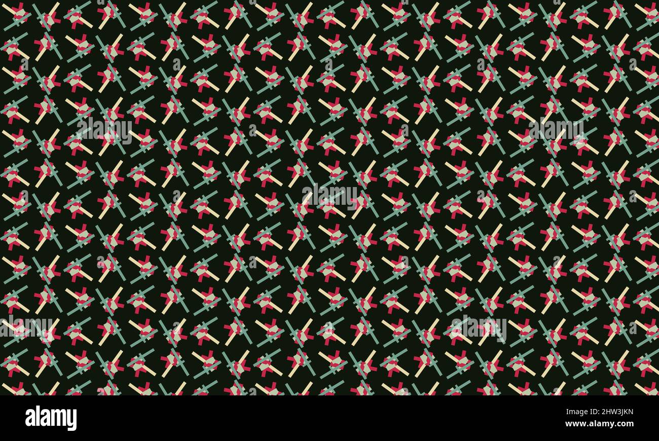 Seamless repeatable geometric pattern complex shapes with the texture ...
