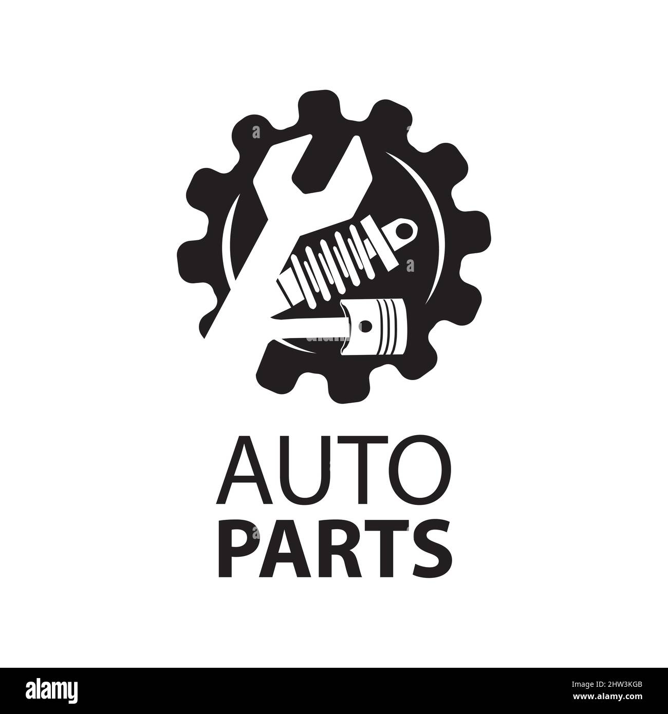Vector logo of car parts, auto repair Stock Vector Image & Art - Alamy