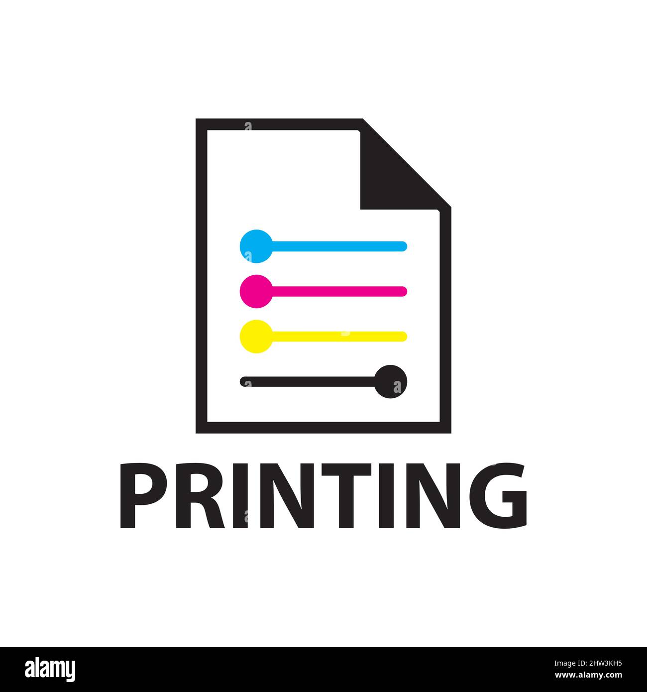 Emblem printing Cut Out Stock Images & Pictures - Alamy