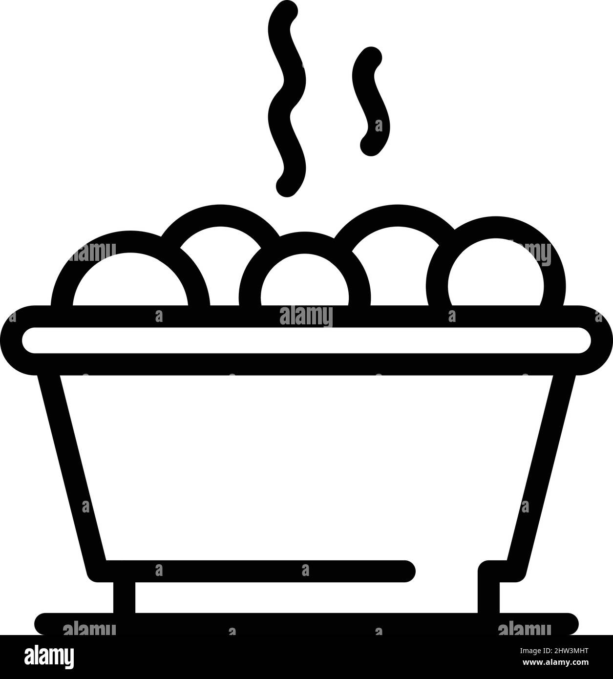 Cup vegan hot chocolate Stock Vector Images - Alamy