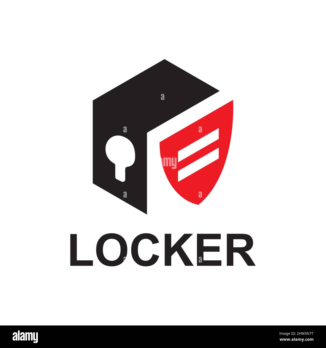 Vector logo of the parcel storage locker Stock Vector Image & Art - Alamy