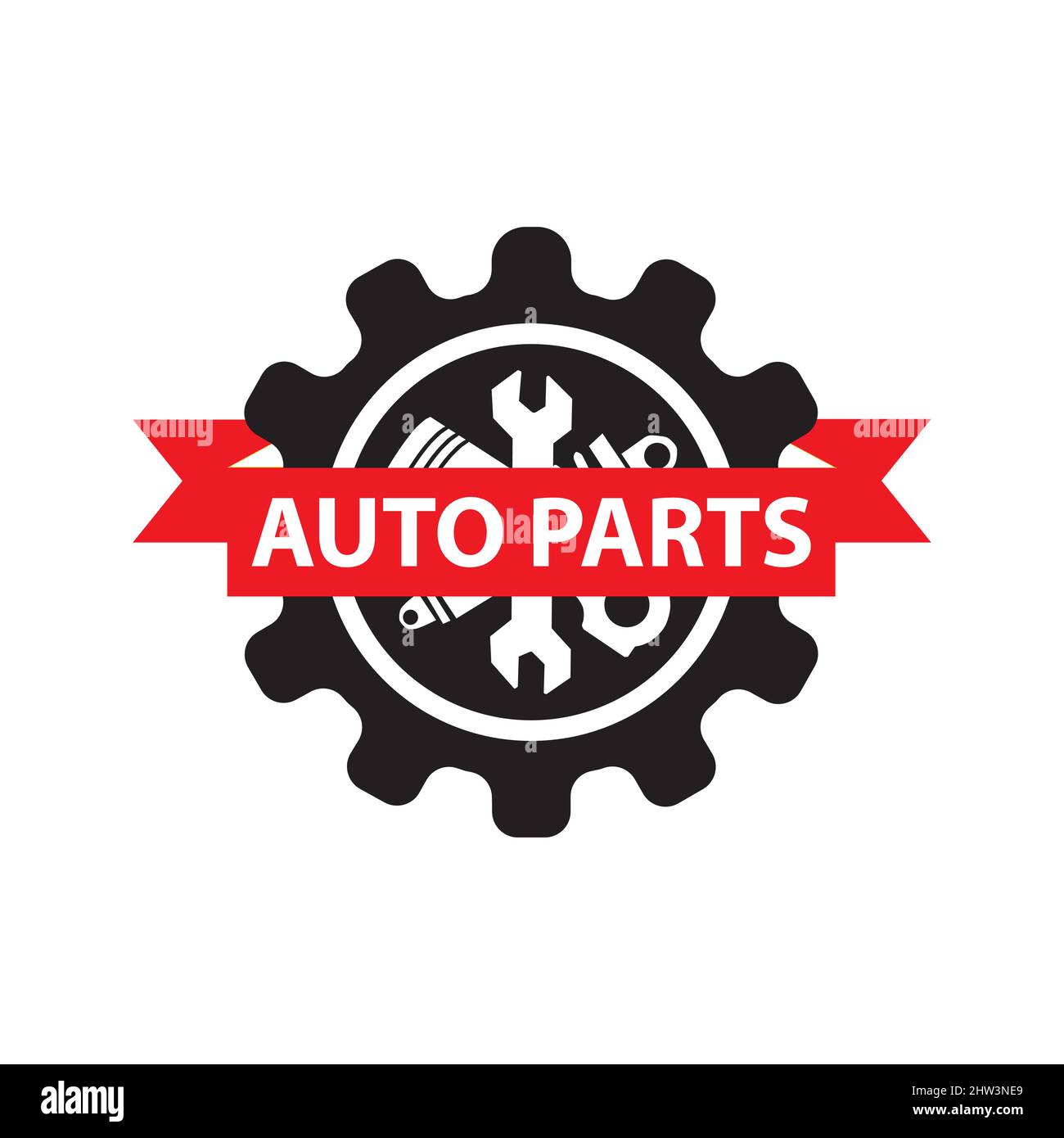 Vector logo of car parts, auto repair Stock Vector Image & Art - Alamy