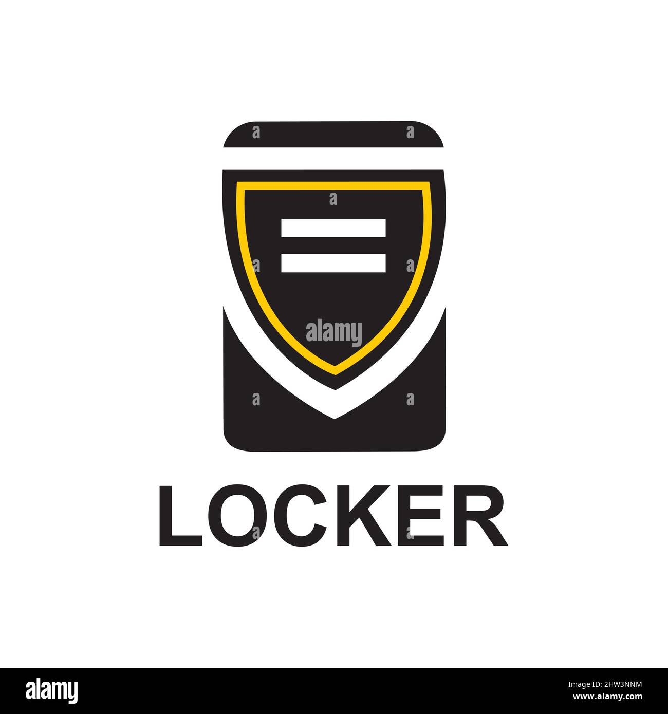 Vector logo of the parcel storage locker Stock Vector Image & Art - Alamy