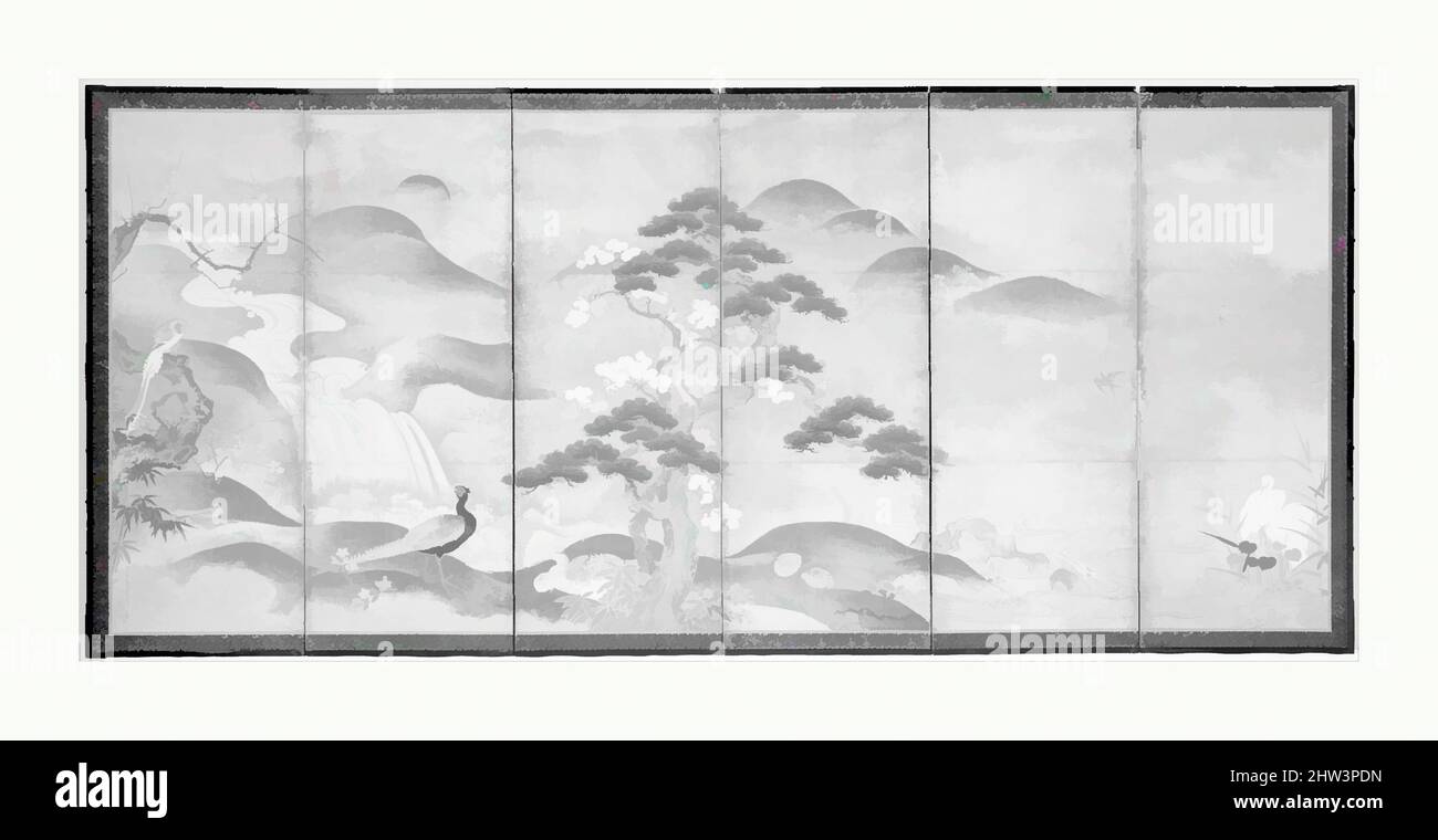 Art inspired by Fall and Winter (.1); Spring and Summer (.2), 17th ...