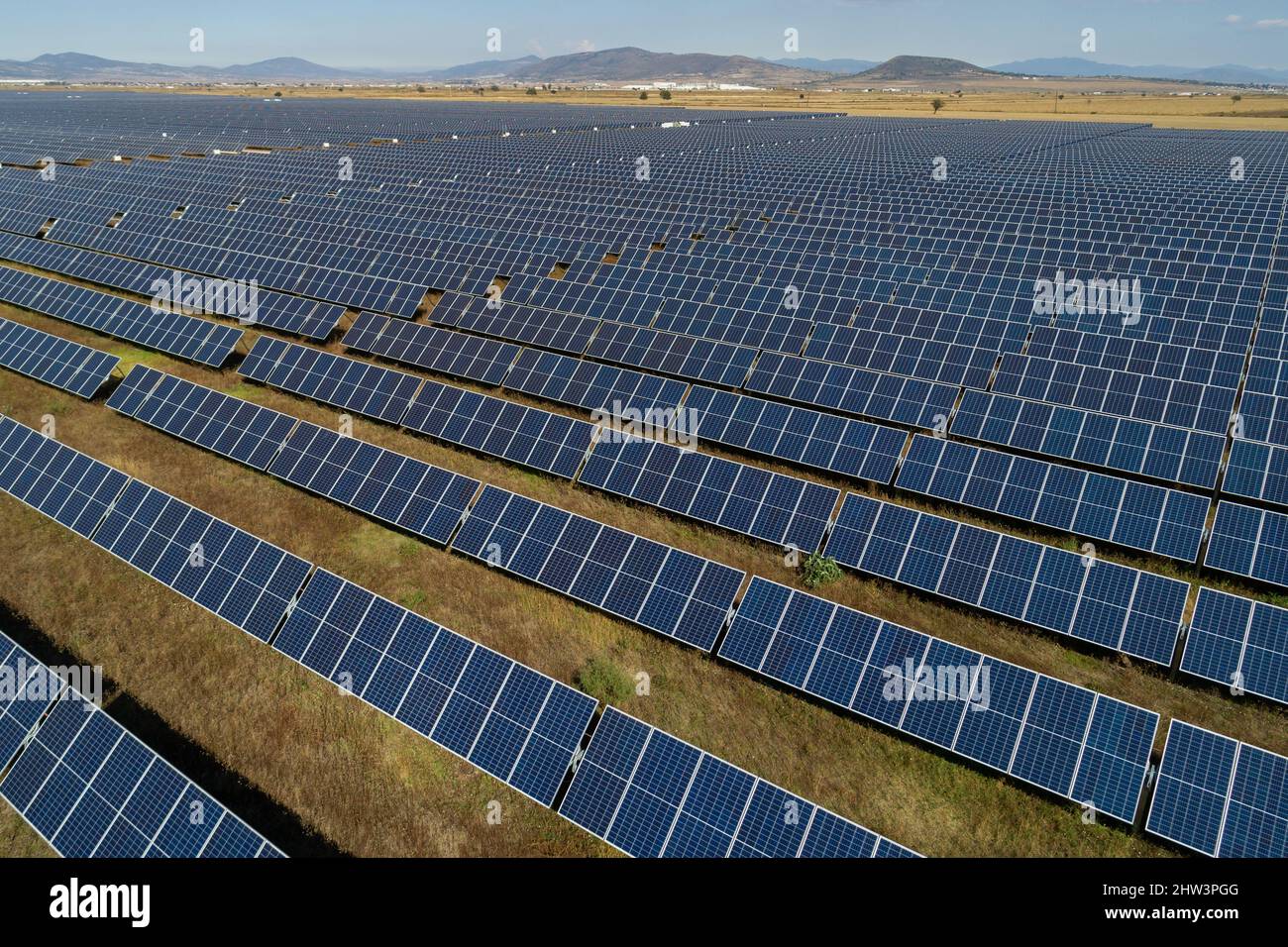 Aerial view innovative high tech hi-res stock photography and images ...