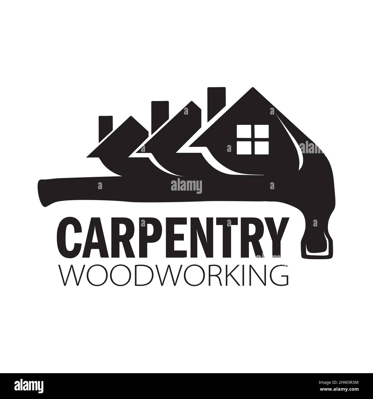 Vector logo of carpentry workshop and woodwork Stock Vector Image & Art ...