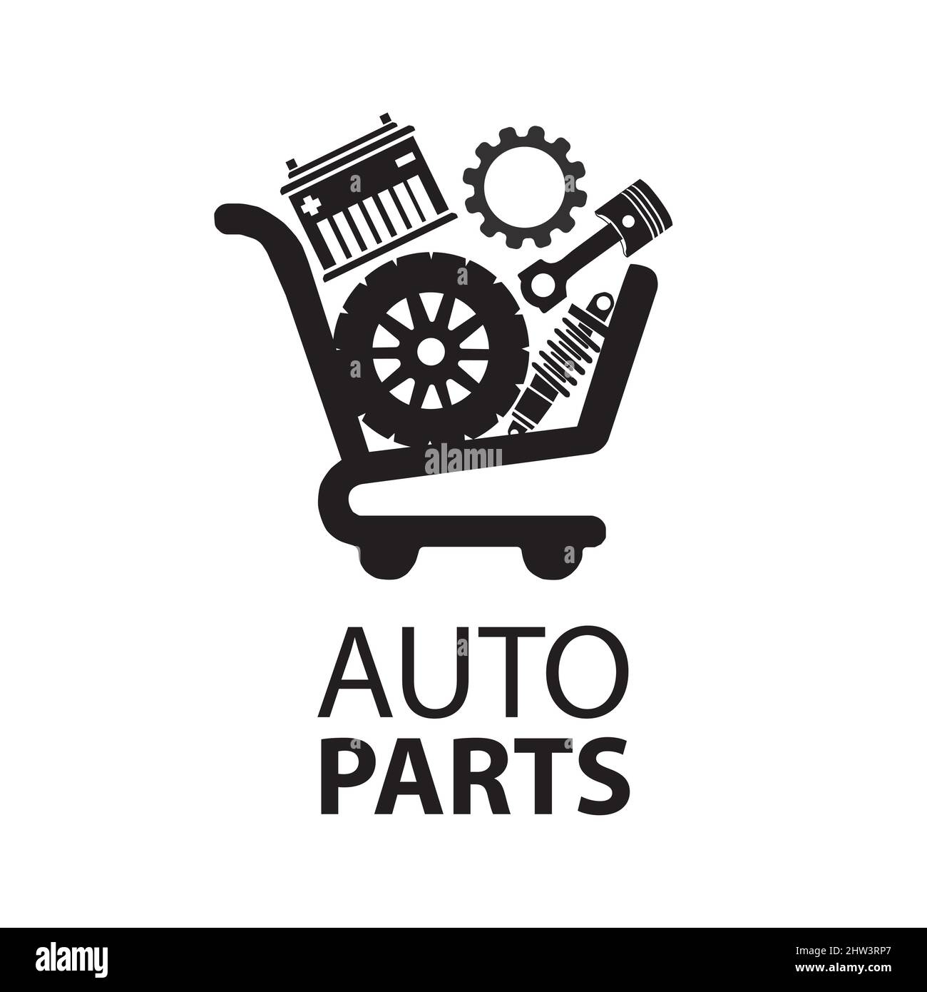 Vector logo of car parts, auto repair Stock Vector Image & Art - Alamy