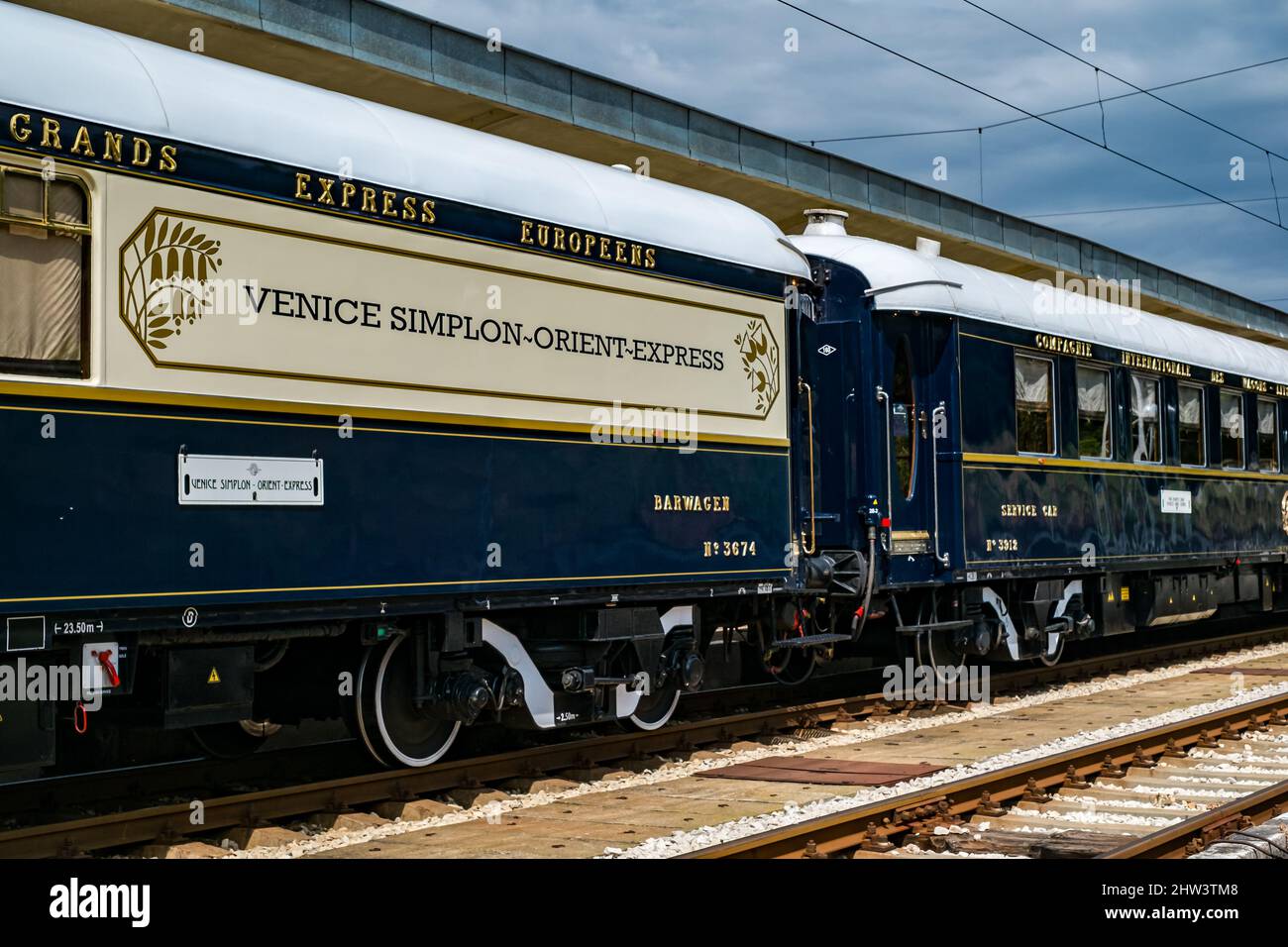 Simplon venice orient express hi-res stock photography and images - Alamy