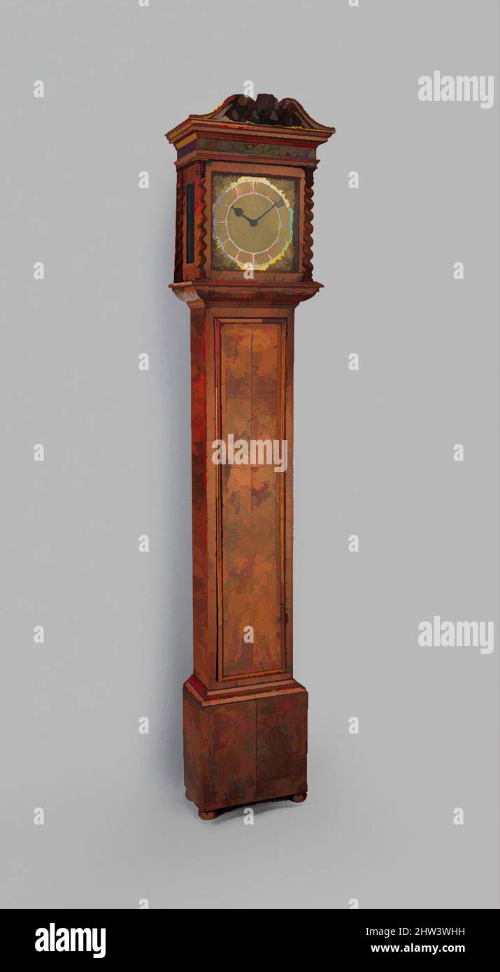 Art inspired by Longcase clock with calendar, Clockmaker: Joseph Knibb ...
