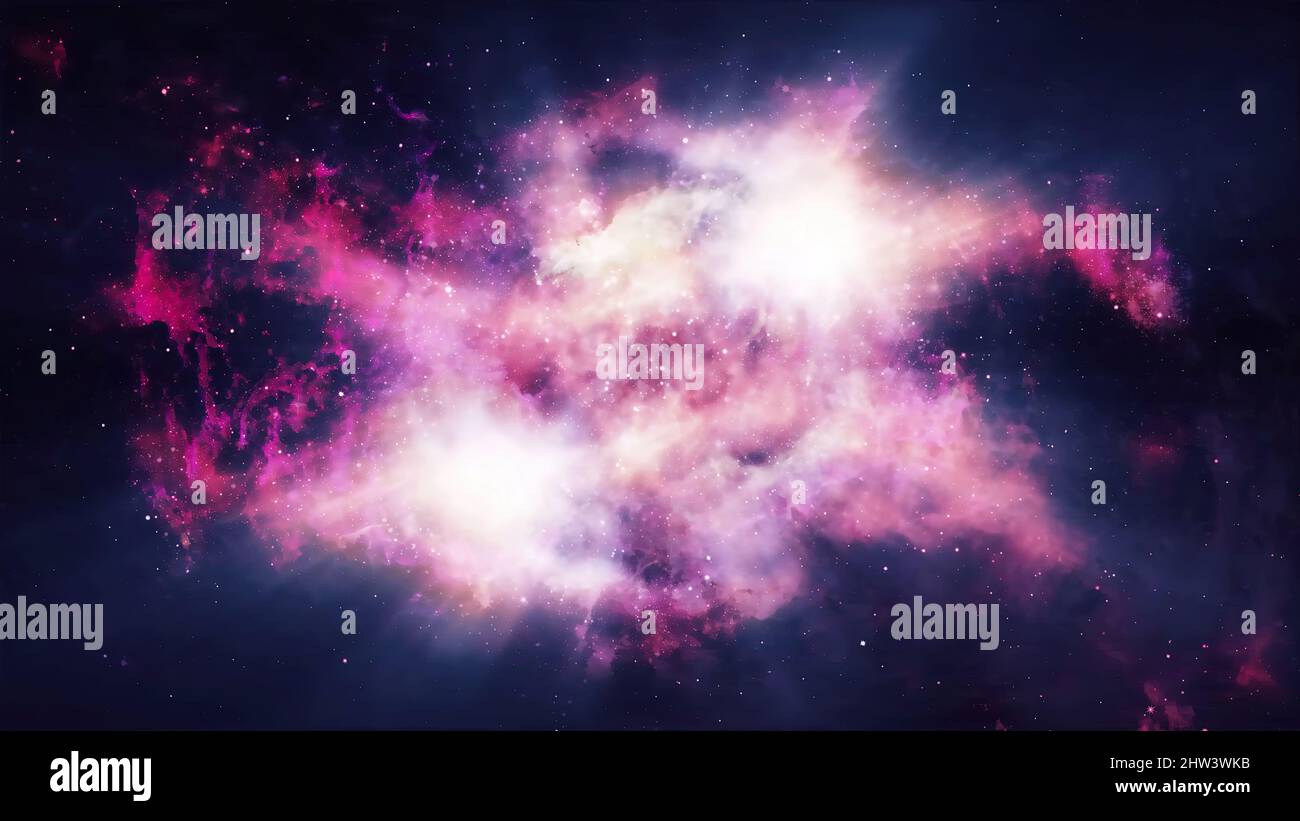 Abstract Galaxy Space Nebula Star Background Stock Photo - Alamy