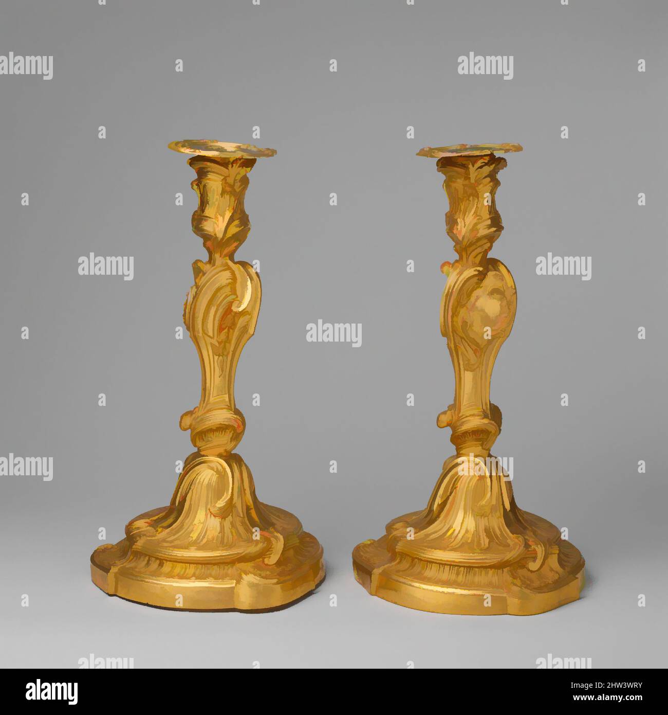 Art inspired by Pair of candlesticks, Manner of Juste Aurèle ...