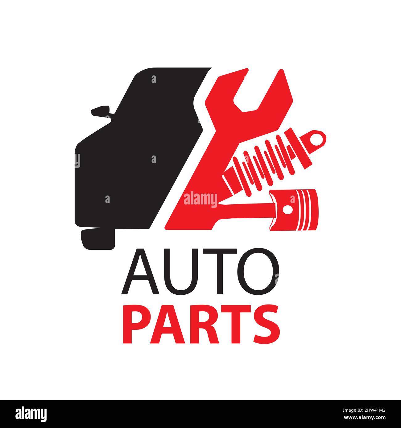 Vector logo of car parts, auto repair Stock Vector Image & Art - Alamy