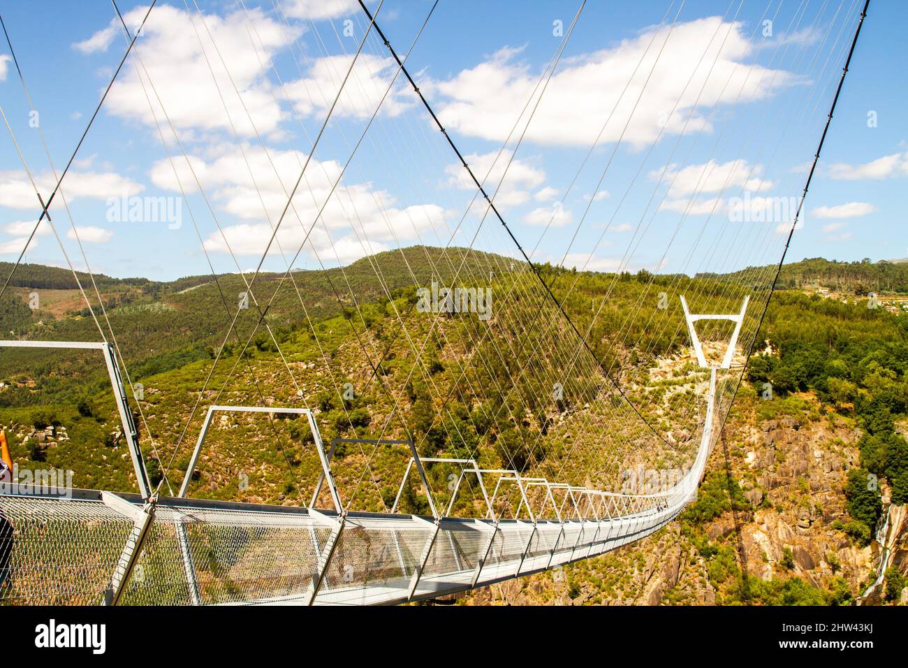 Arouca, Aveiro District of Portugal - August 6, 2021 - The 516 Arouca ...