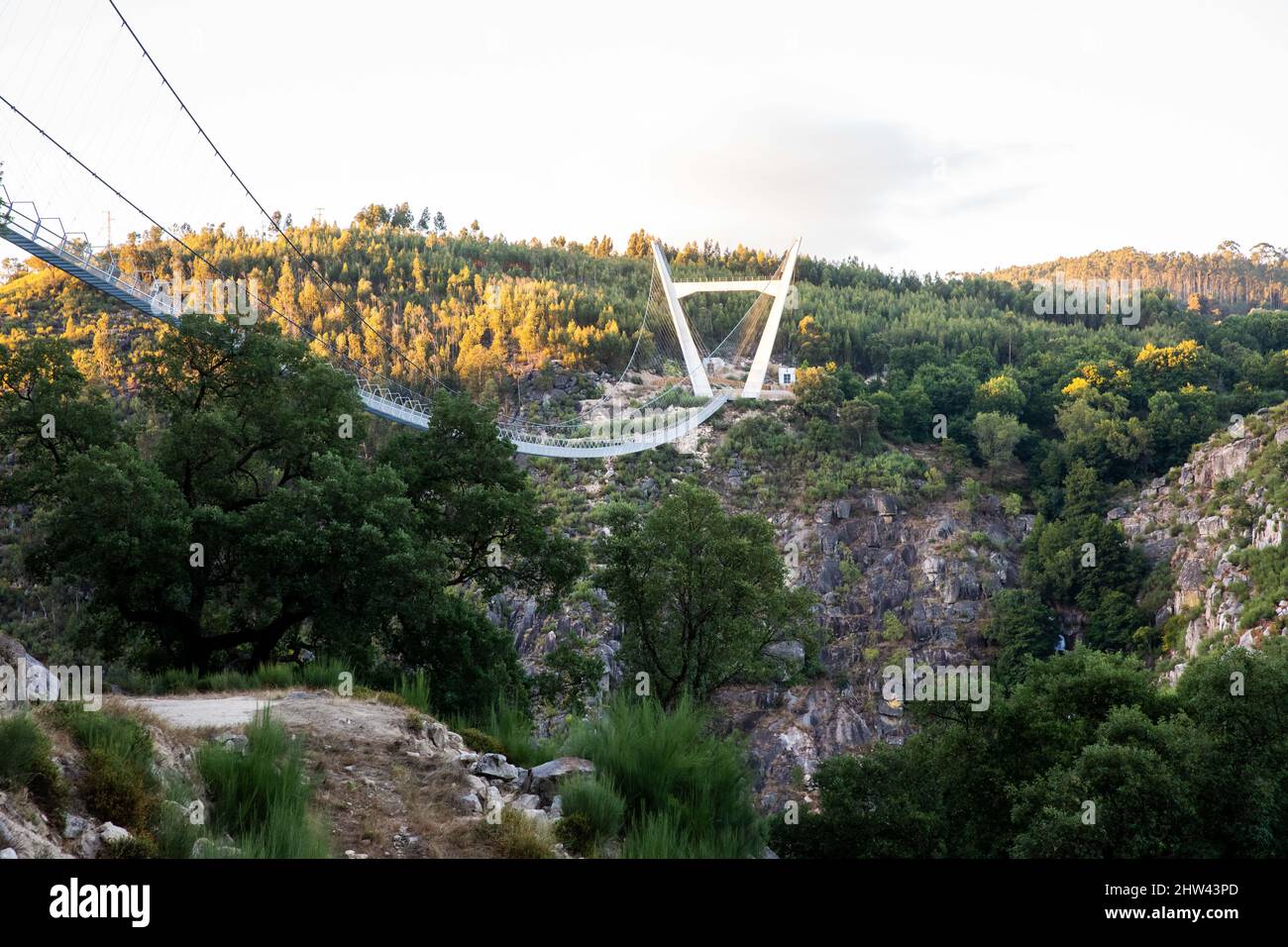 Arouca, Aveiro District of Portugal - August 6, 2021 - The 516 Arouca ...