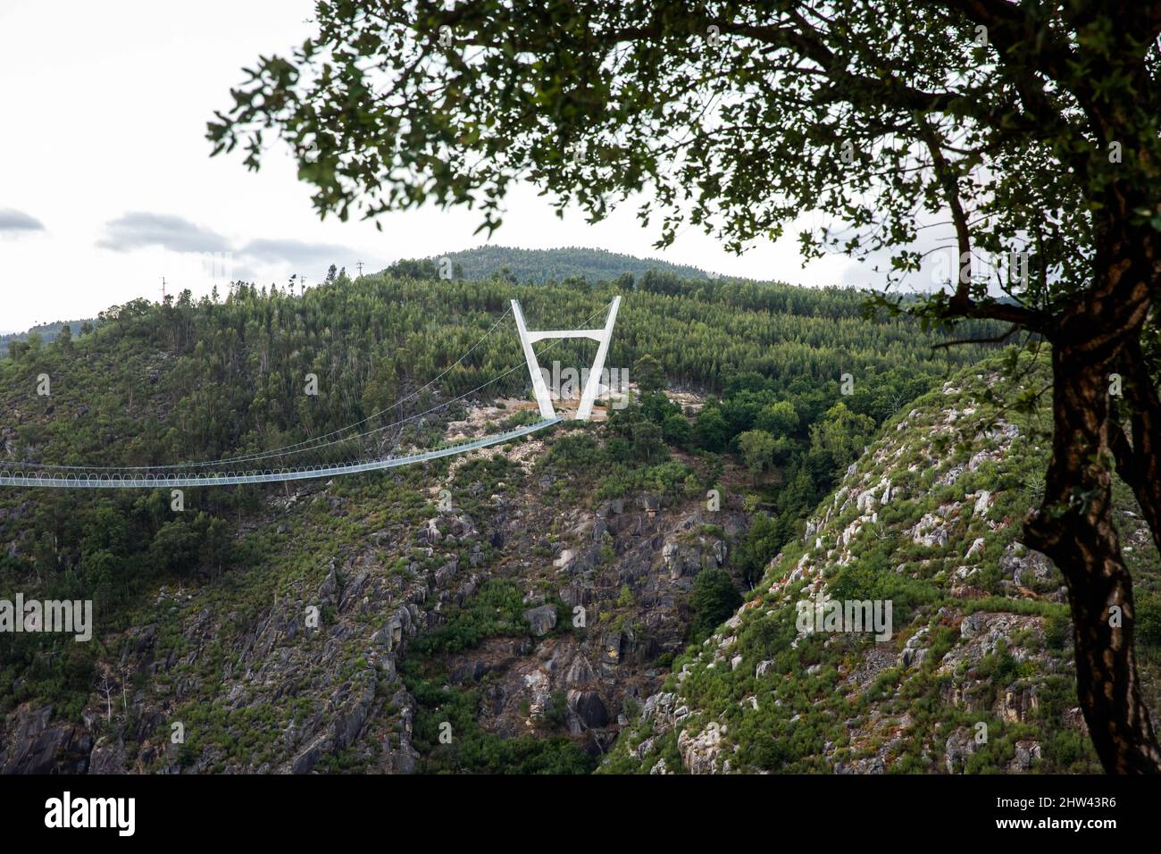 Arouca, Aveiro District of Portugal - August 6, 2021 - The 516 Arouca ...