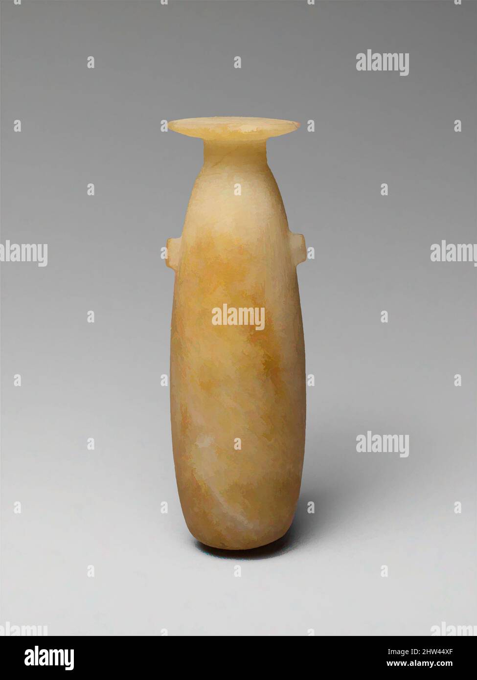 Art inspired by Alabaster alabastron (perfume vase), Classical, 5th–4th ...
