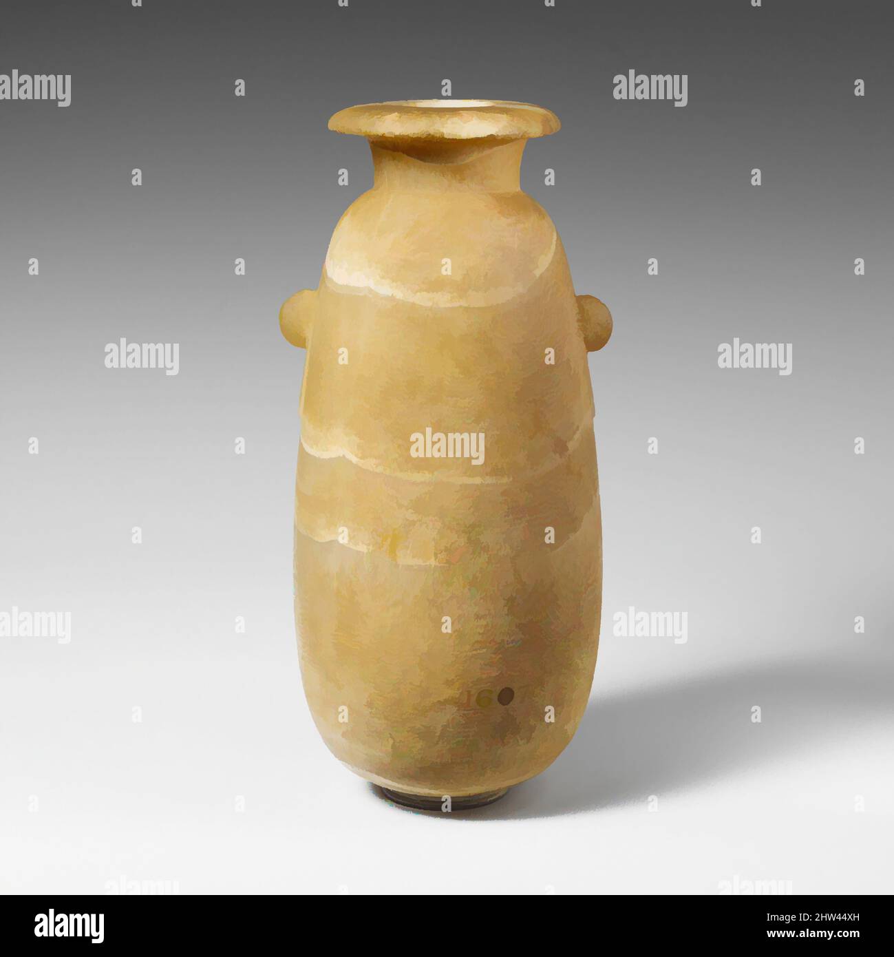 Art inspired by Alabaster alabastron (perfume vase), Classical, 5th–4th ...