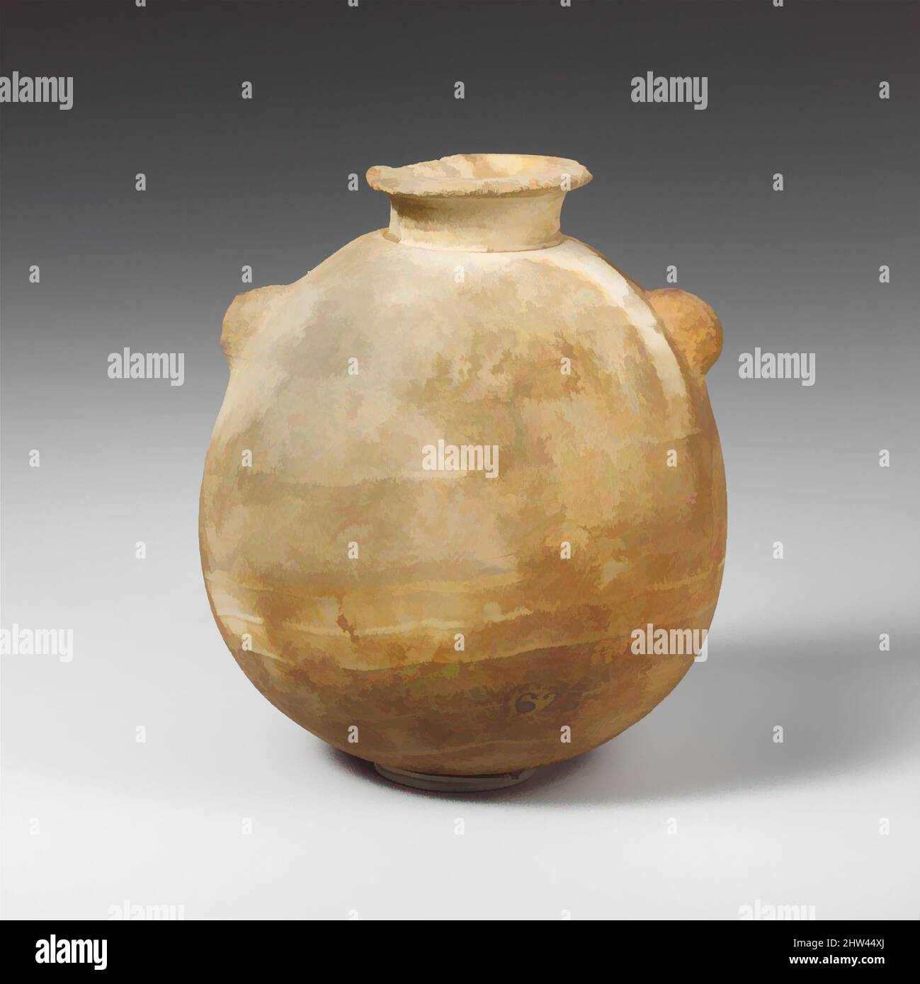 Art inspired by Alabaster alabastron (perfume vase), Archaic or ...