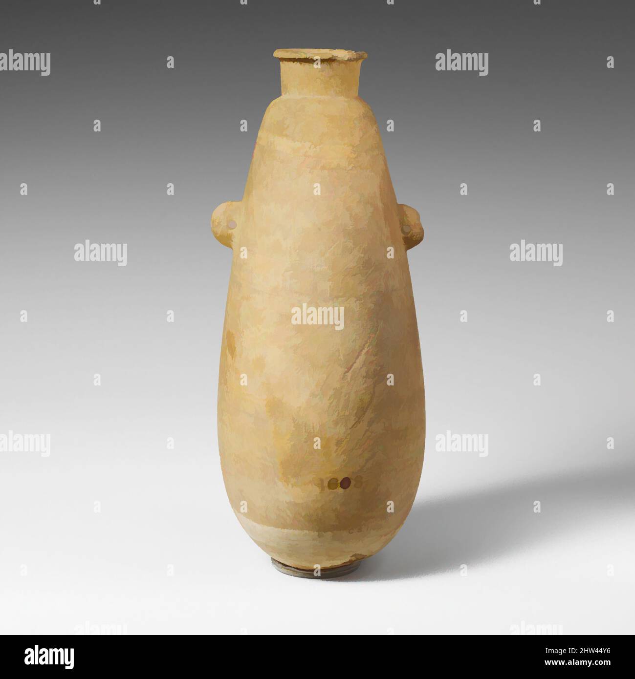 Art inspired by Alabaster alabastron (perfume vase), Archaic or ...