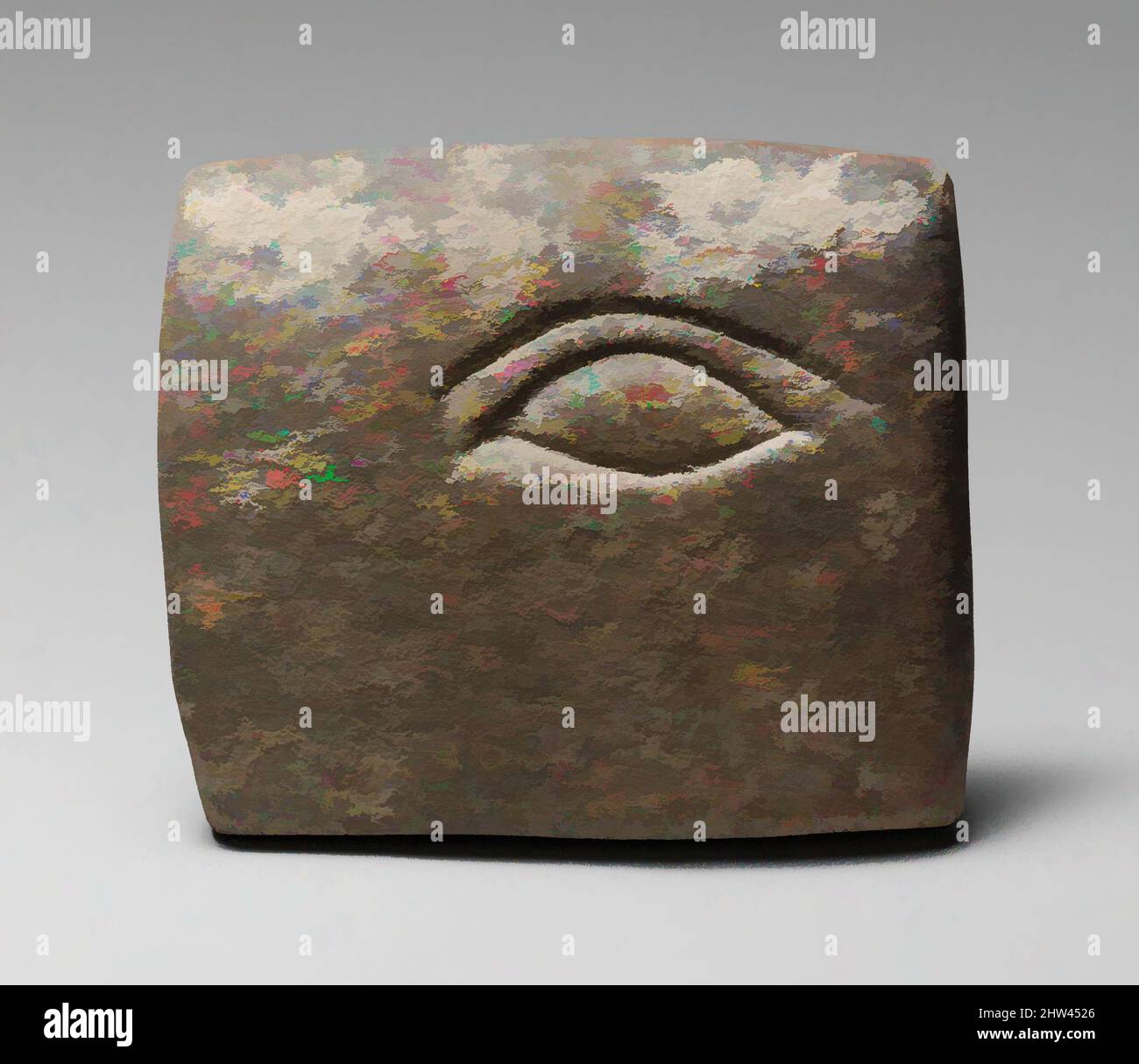 Art inspired by Stone votive relief of an eye, Late Classical ...