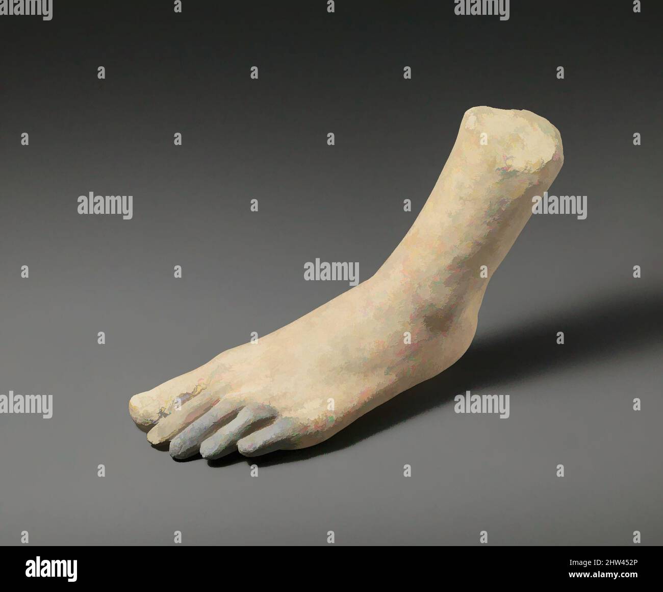 Art inspired by Limestone lower left leg, Classical ?, 4th or 3rd ...