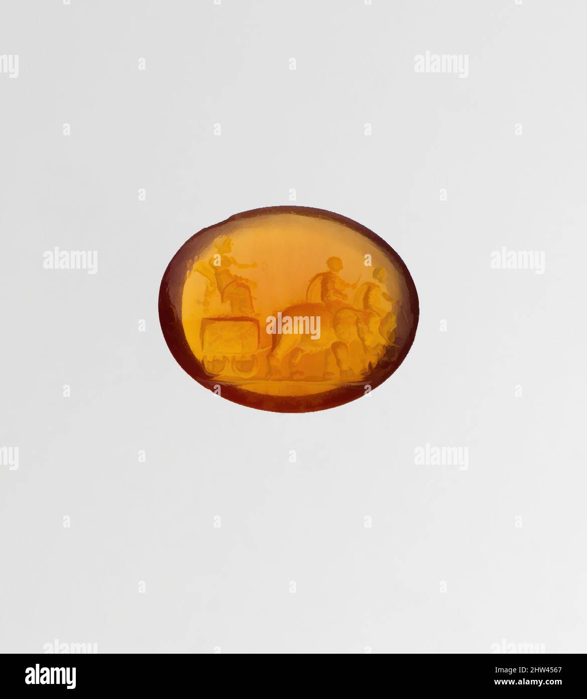 Art inspired by Sard ring stone, Late Republican or Imperial, ca. 1st ...