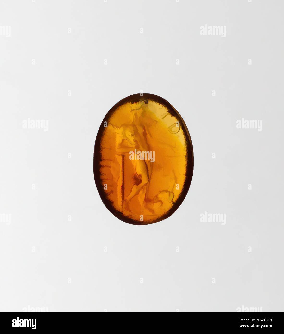 Art inspired by Sard ring stone, Late Republican or Imperial, ca. 1st ...