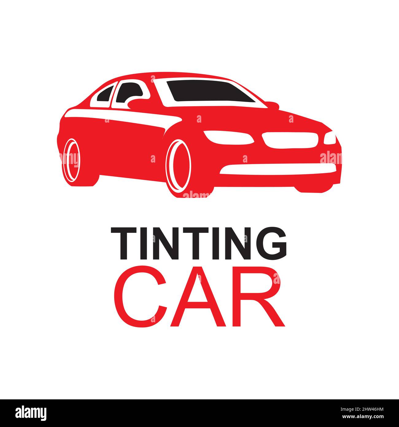 Vector logo of the car tinting service Stock Vector Image & Art - Alamy