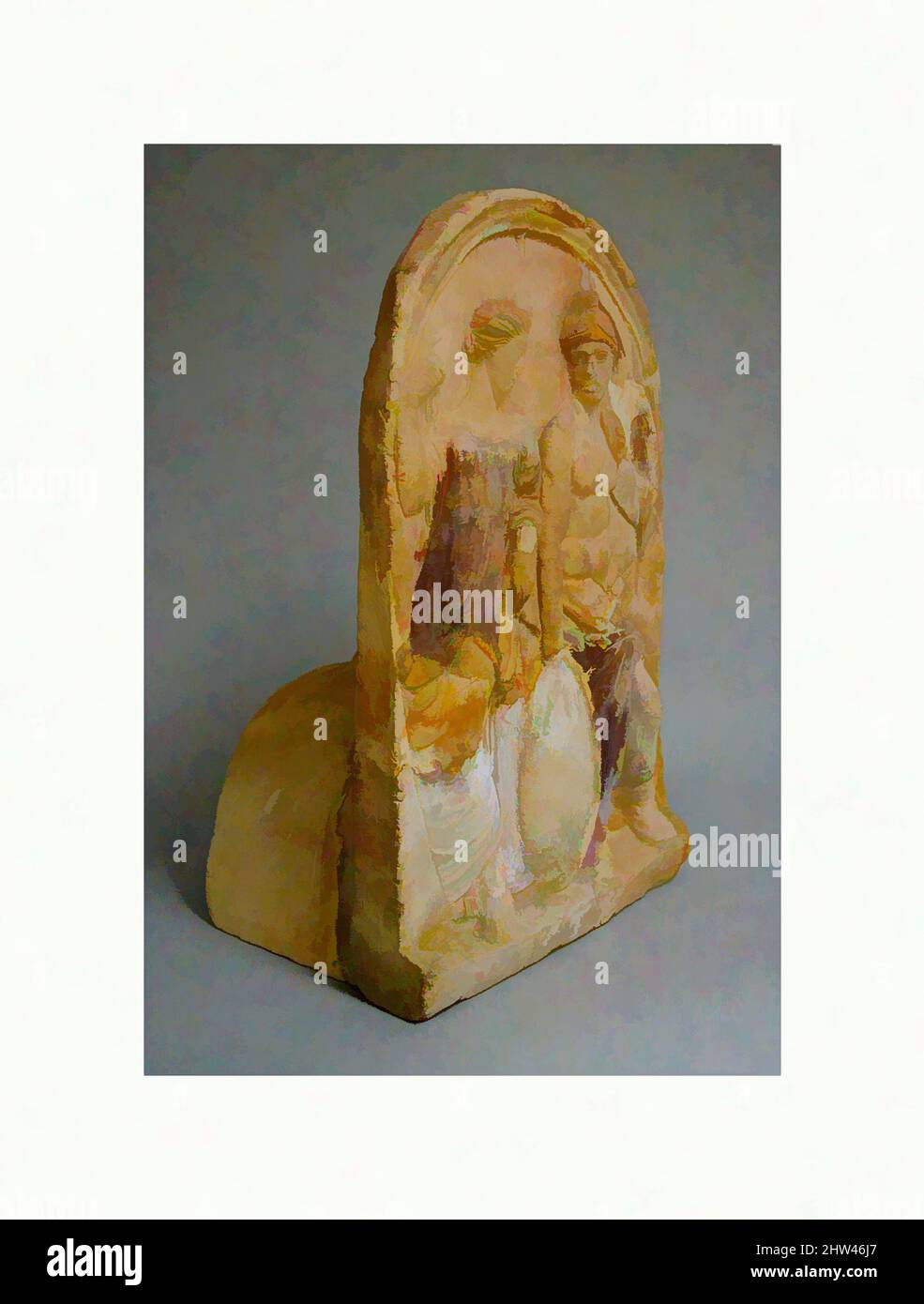 Art inspired by Terracotta antefix, Early Imperial, Augustan, late 1st ...