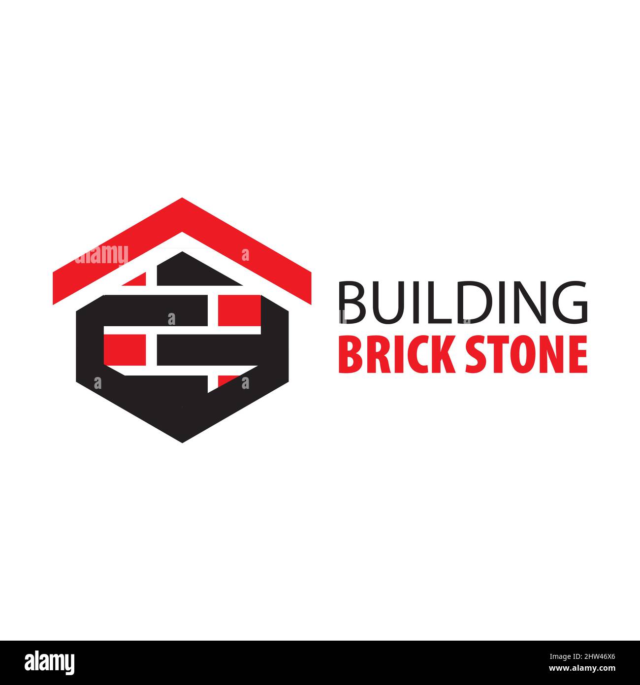 Vector set of logos brick stones, construction Stock Vector Image & Art ...