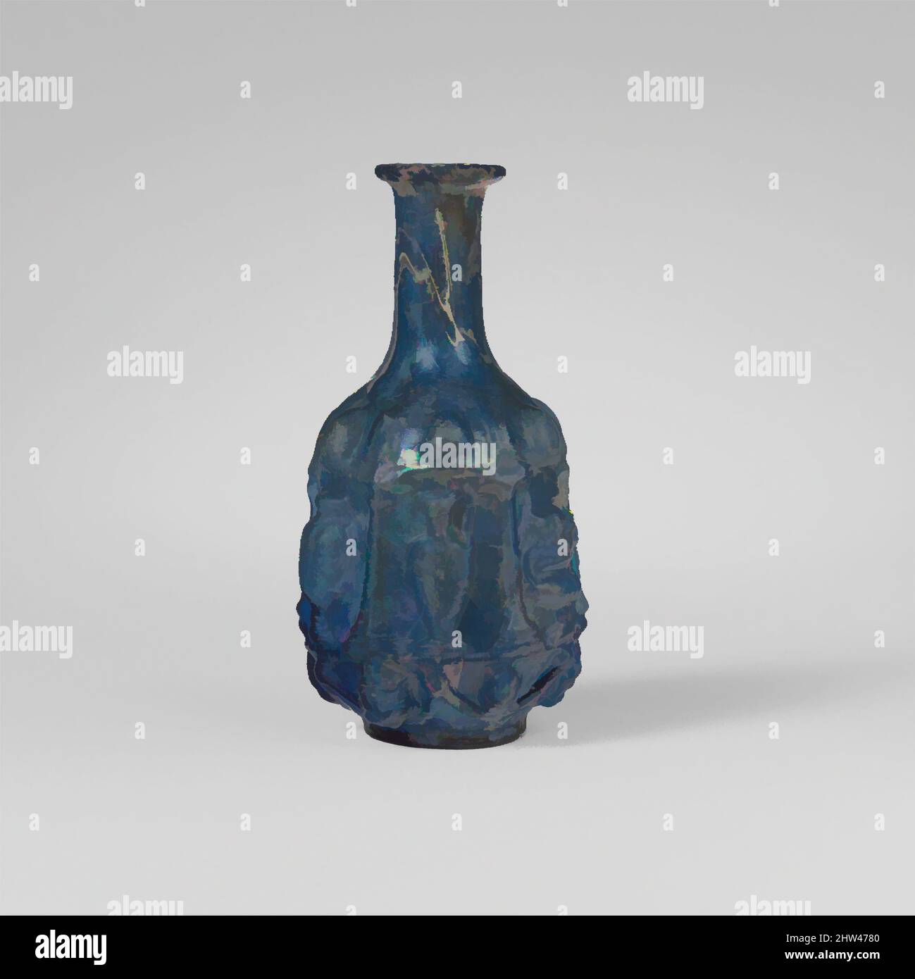 Art inspired by Glass hexagonal bottle, Early Imperial, Julio-Claudian ...