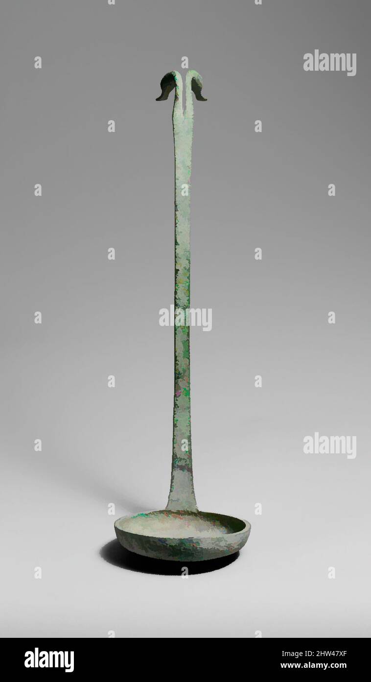 Art inspired by Bronze ladle terminating in two ducks' heads, Classical ...