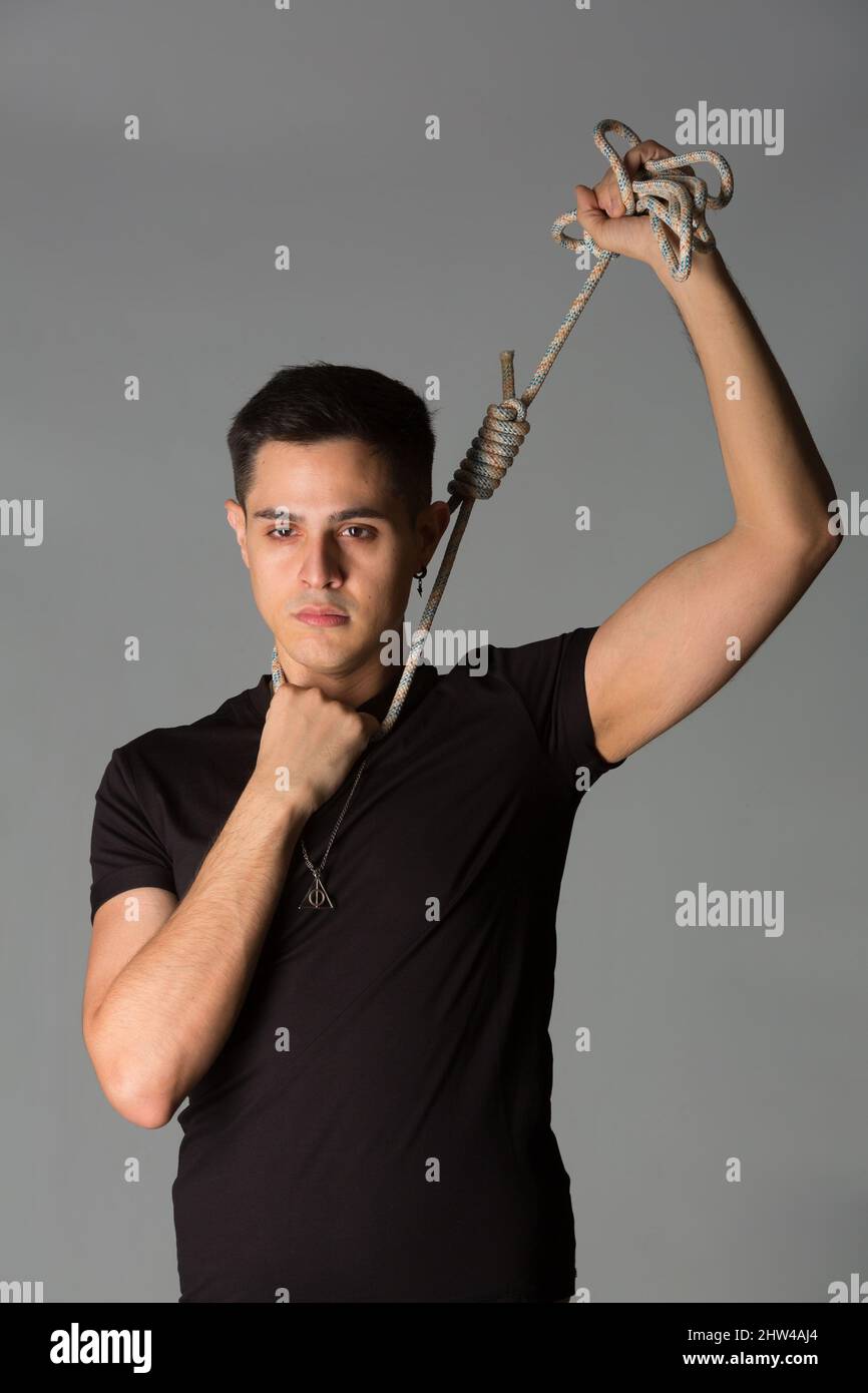 End knot hi-res stock photography and images - Alamy