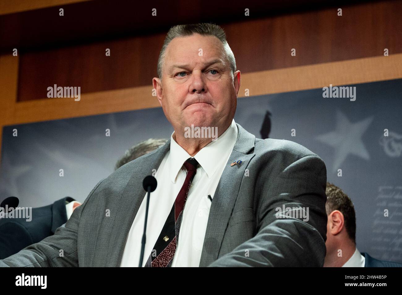 March 3, 2022 - Washington, DC, United States: U.S. Senator Jon Tester ...