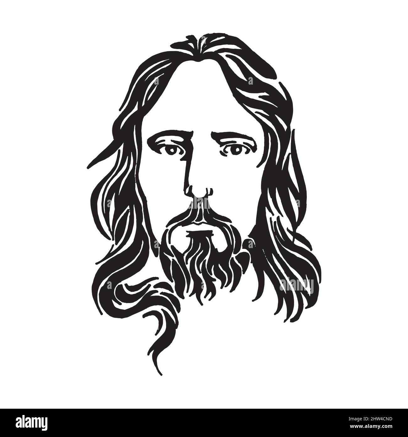 Vector illustration of Jesus Christ, God and bible Stock Vector Image ...