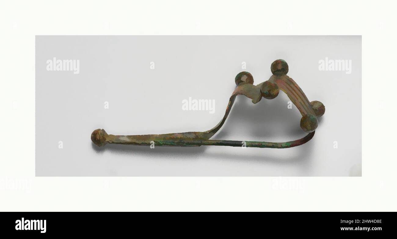 Bronze dragon type fibula Cut Out Stock Images & Pictures - Alamy