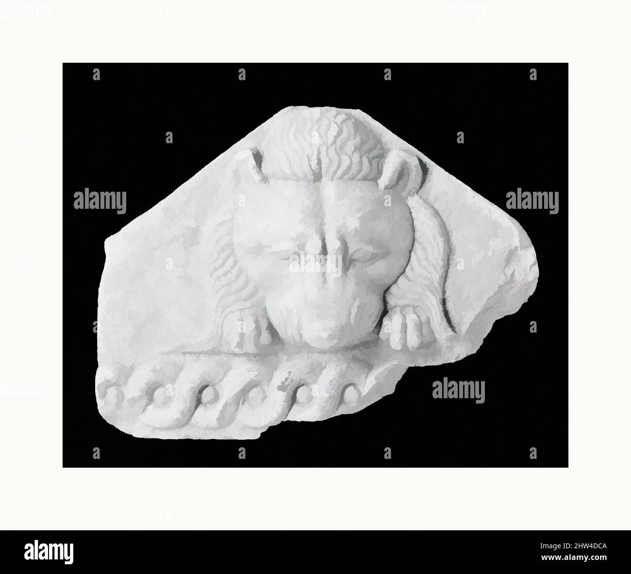 Art inspired by Terracotta antefix with lion's head, Late Archaic, late ...