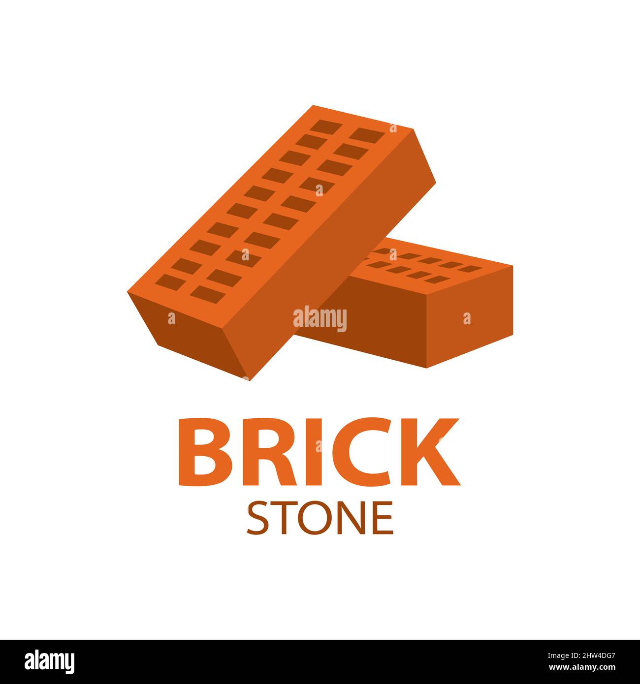 Vector set of logos brick stones, construction Stock Vector Image & Art ...