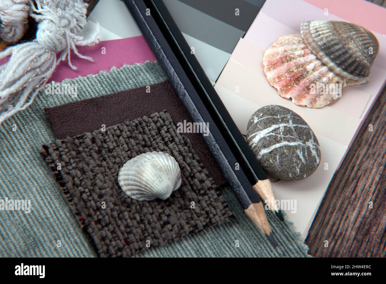 Pink shades chart hi-res stock photography and images - Alamy