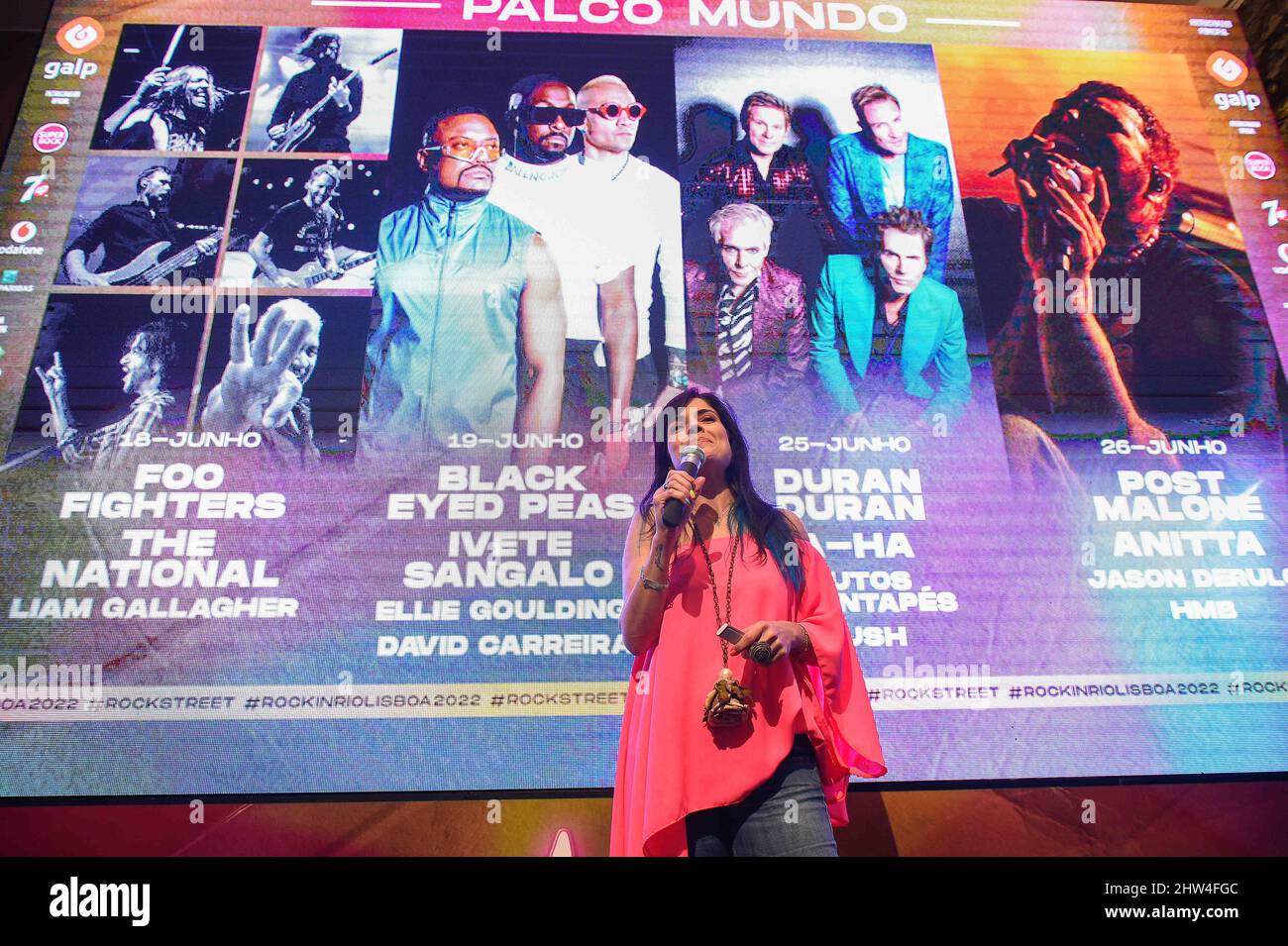 Lisbon, Portugal. 03rd Mar, 2022. Roberta Medina, Vice-President of ...