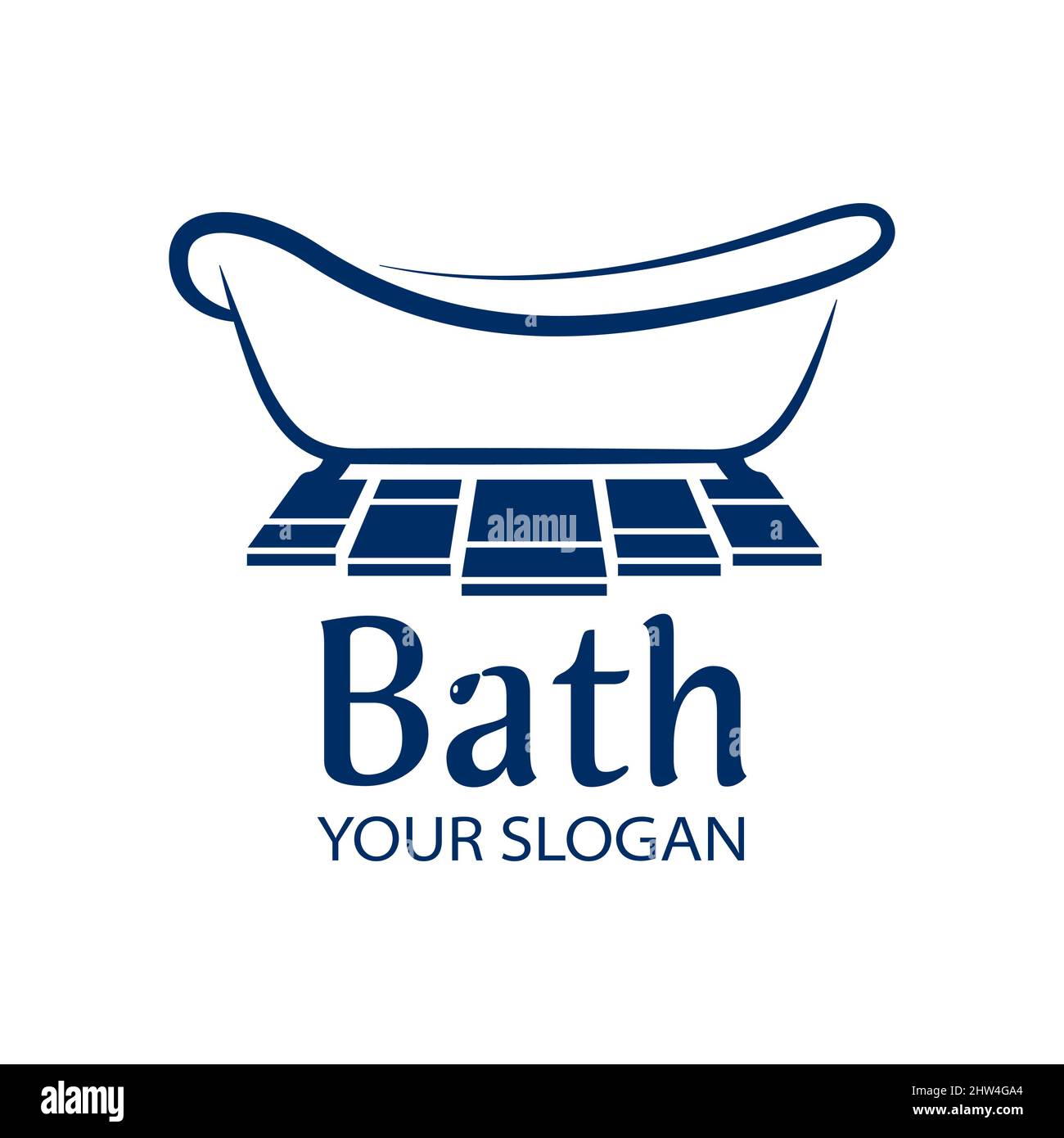 Vector logo of plumbing, baths and showers Stock Vector Image & Art - Alamy