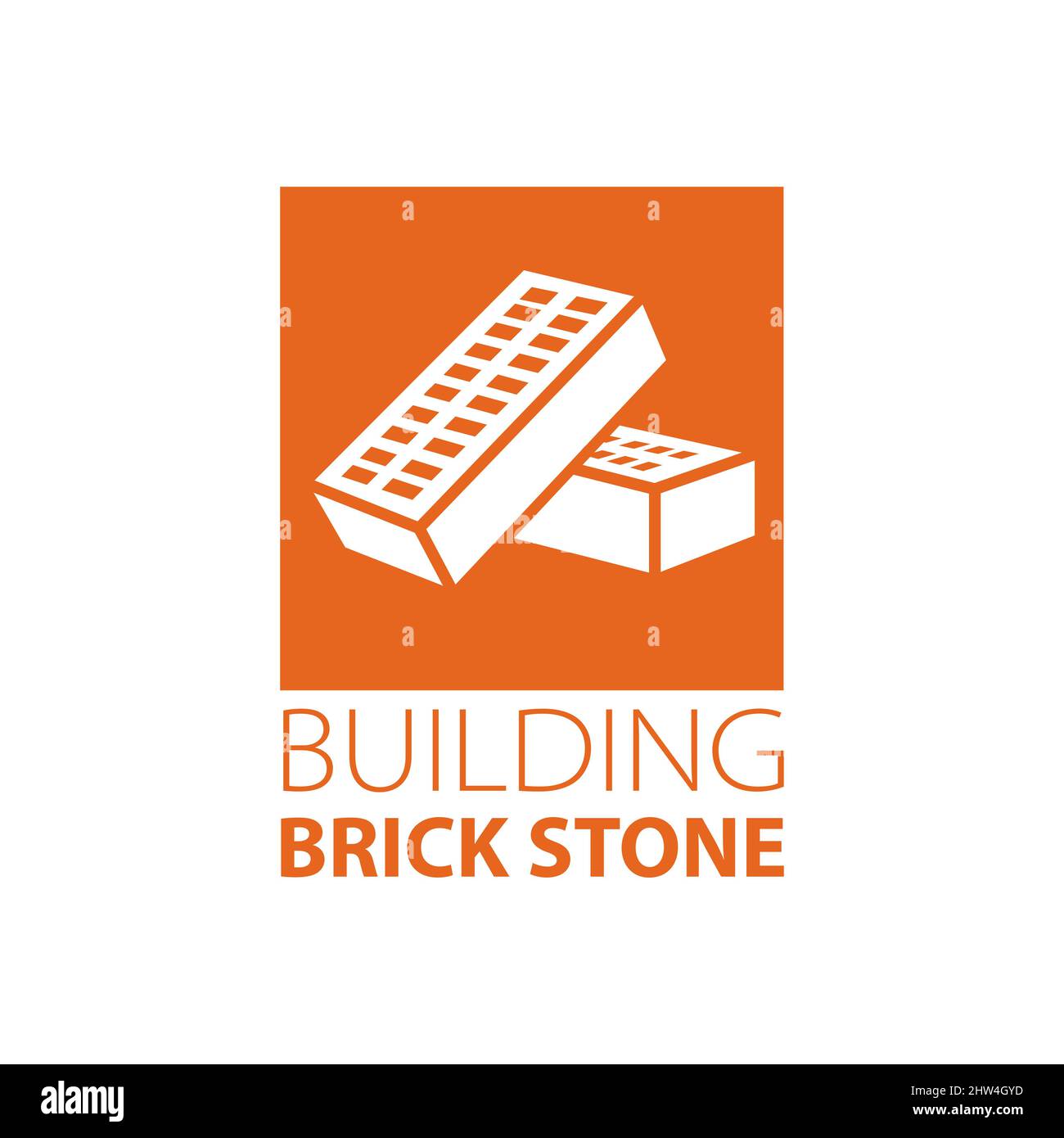 Vector set of logos brick stones, construction Stock Vector Image & Art ...