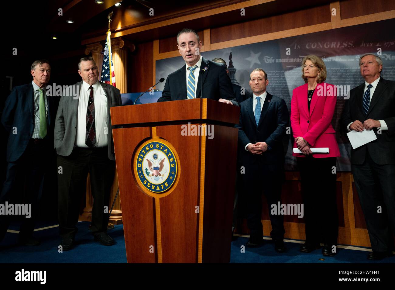 Washington, United States. 03rd Mar, 2022. U.S. Representative Brian ... Washington, United States. 03rd Mar, 2022. U.S. Representative Brian ...